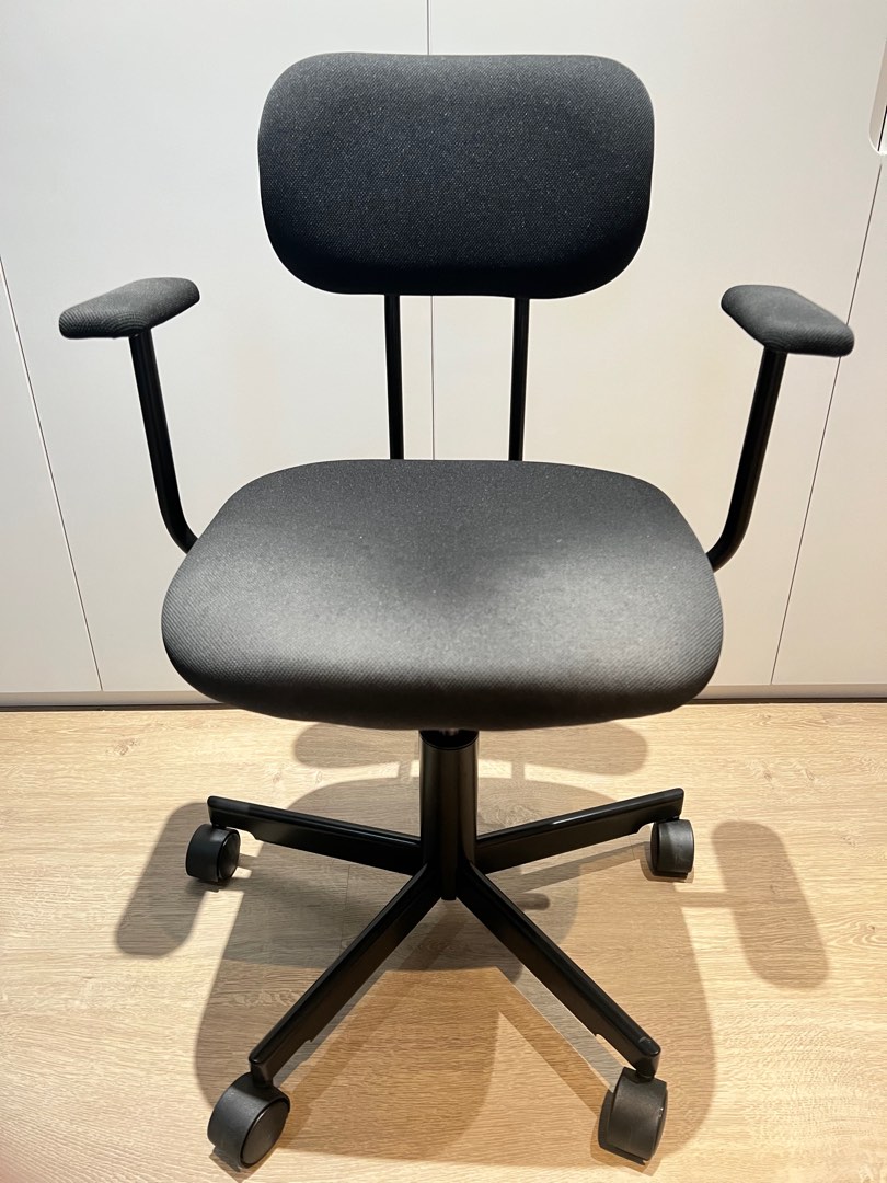 Muji chair with arm rest, Furniture & Home Living, Furniture, Chairs on ...