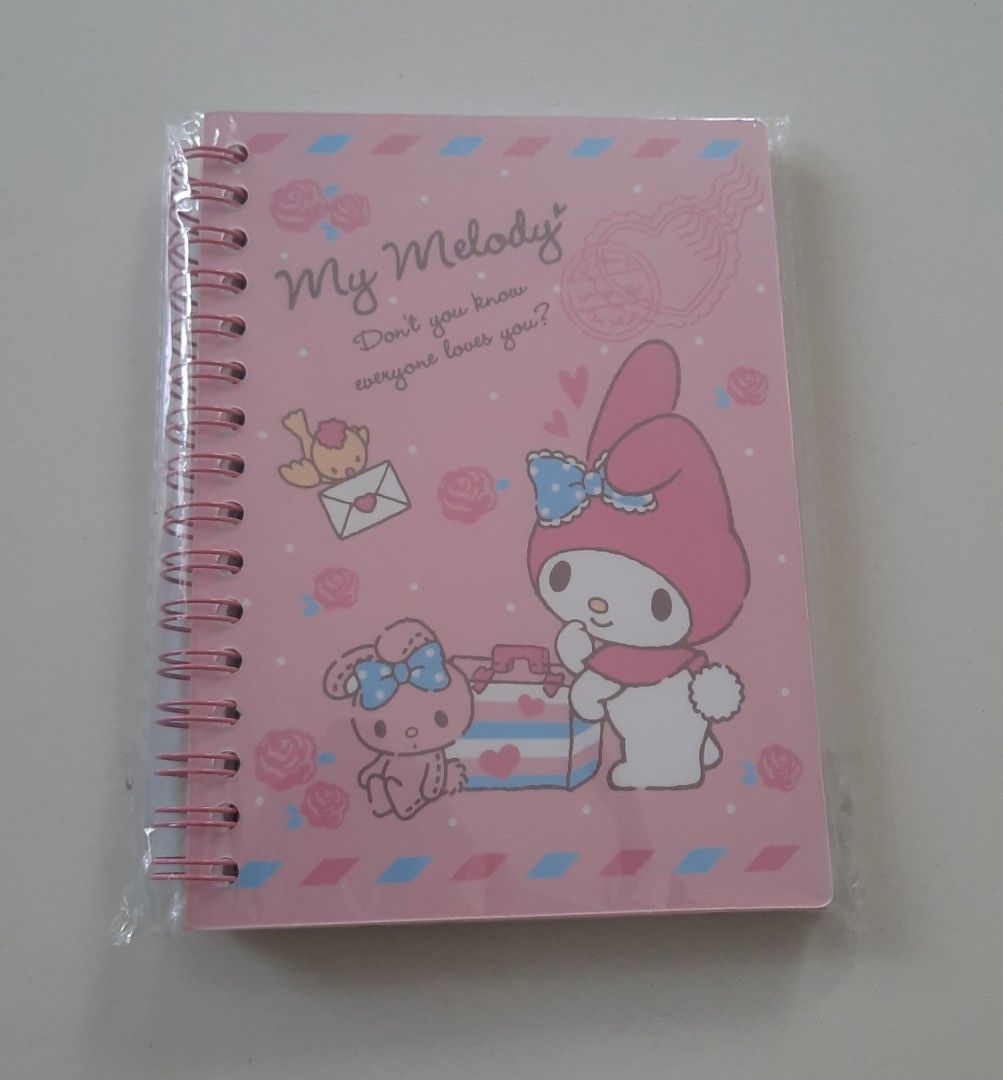 My Melody small spring notebook, Hobbies & Toys, Stationary & Craft ...