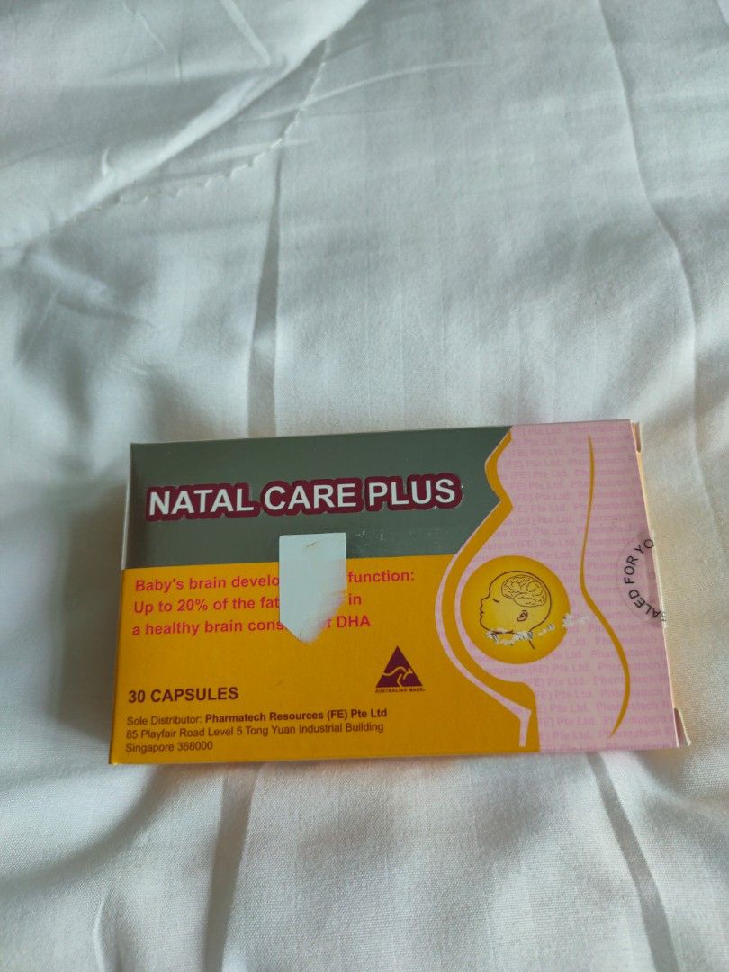 Natal Care Plus Capsule 30s. Exp 01/2025, Health & Nutrition, Health ...