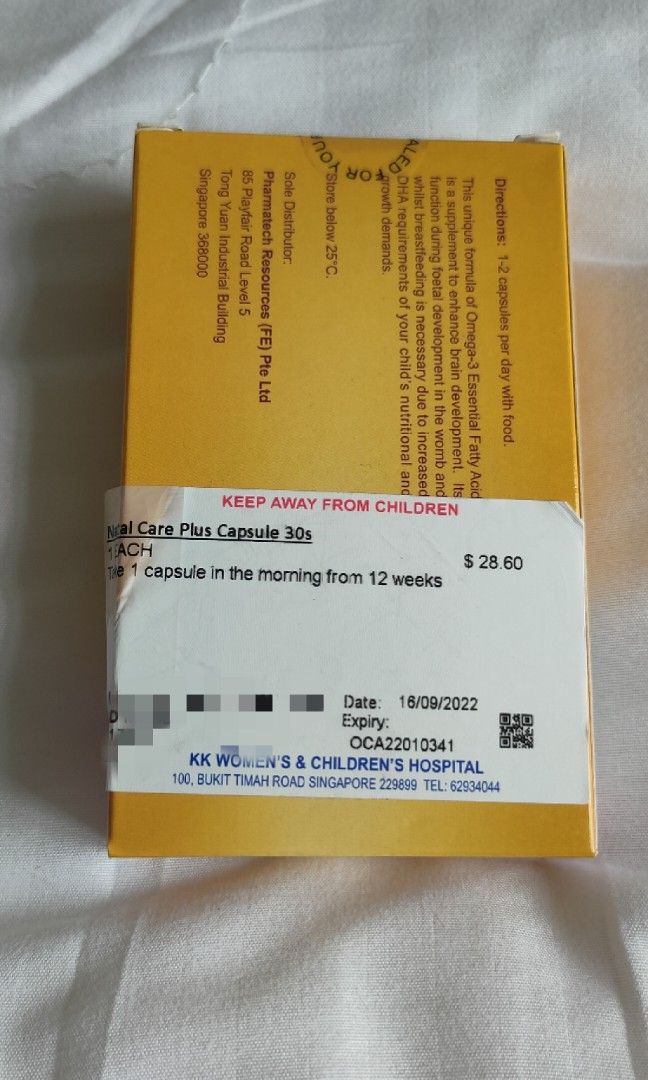 Natal Care Plus Capsule 30s. Exp 01/2025, Health & Nutrition, Health ...