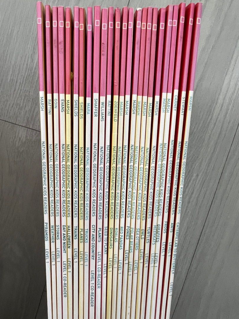 National Geographic Kids Level 1 Full Set 24 books, Hobbies & Toys ...