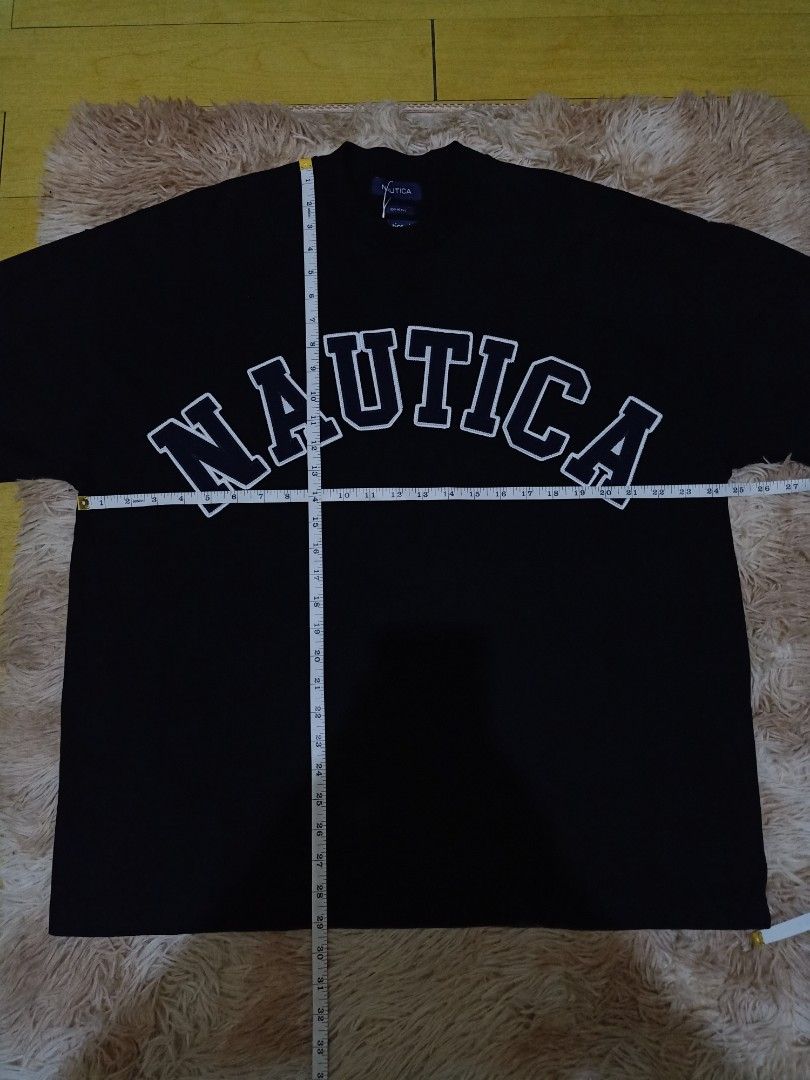 Nautica Japan Patch Script Logo, Men's Fashion, Tops & Sets, Tshirts ...