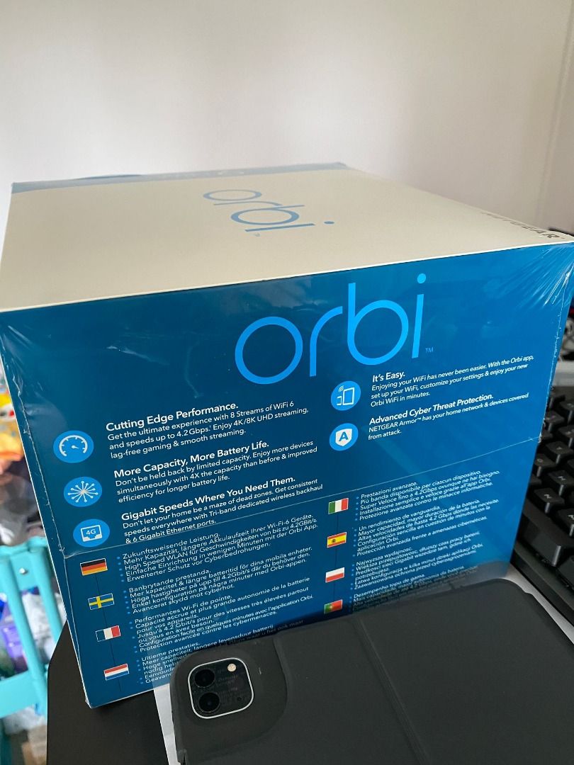 [NEW] ORBI RBK752 AX4200 TRI-BAND 2-PACK WIFI 6 MESH SYSTEM, Computers ...