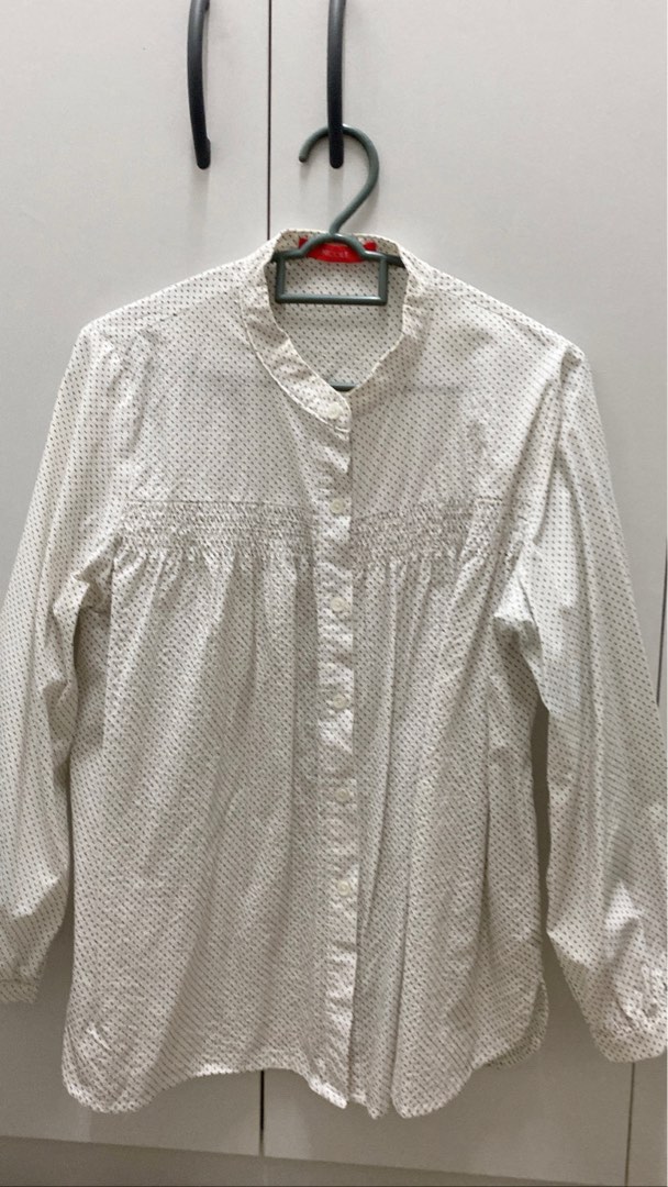 Nicole Shirt, Women's Fashion, Tops, Shirts on Carousell