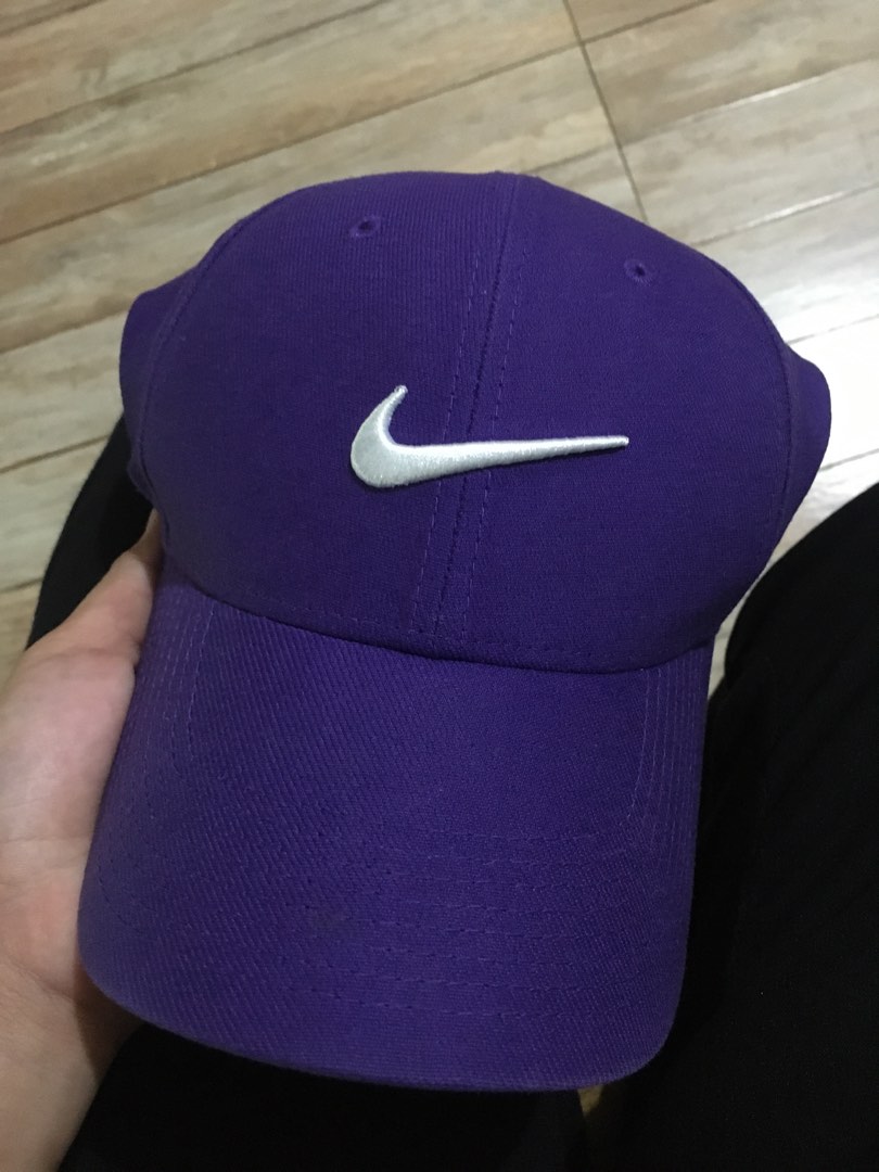 Nike Purple Hat - Fitted, Men's Fashion, Watches & Accessories, Caps ...