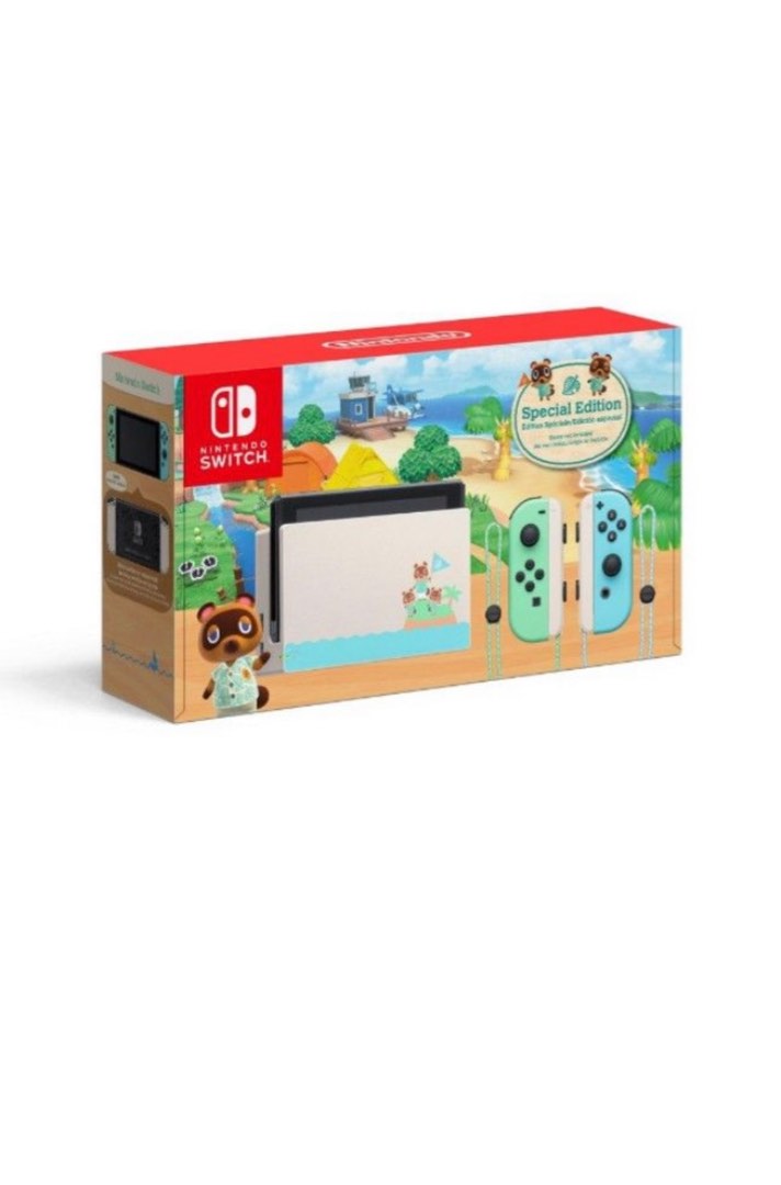 Nintendo Switch Animal Crossing Edition, Video Gaming, Video Game ...
