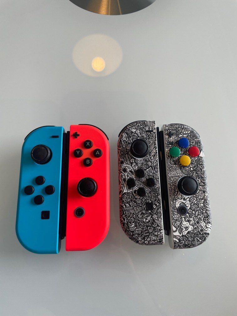 Nintendo Switch Joycons, Video Gaming, Gaming Accessories, Controllers ...
