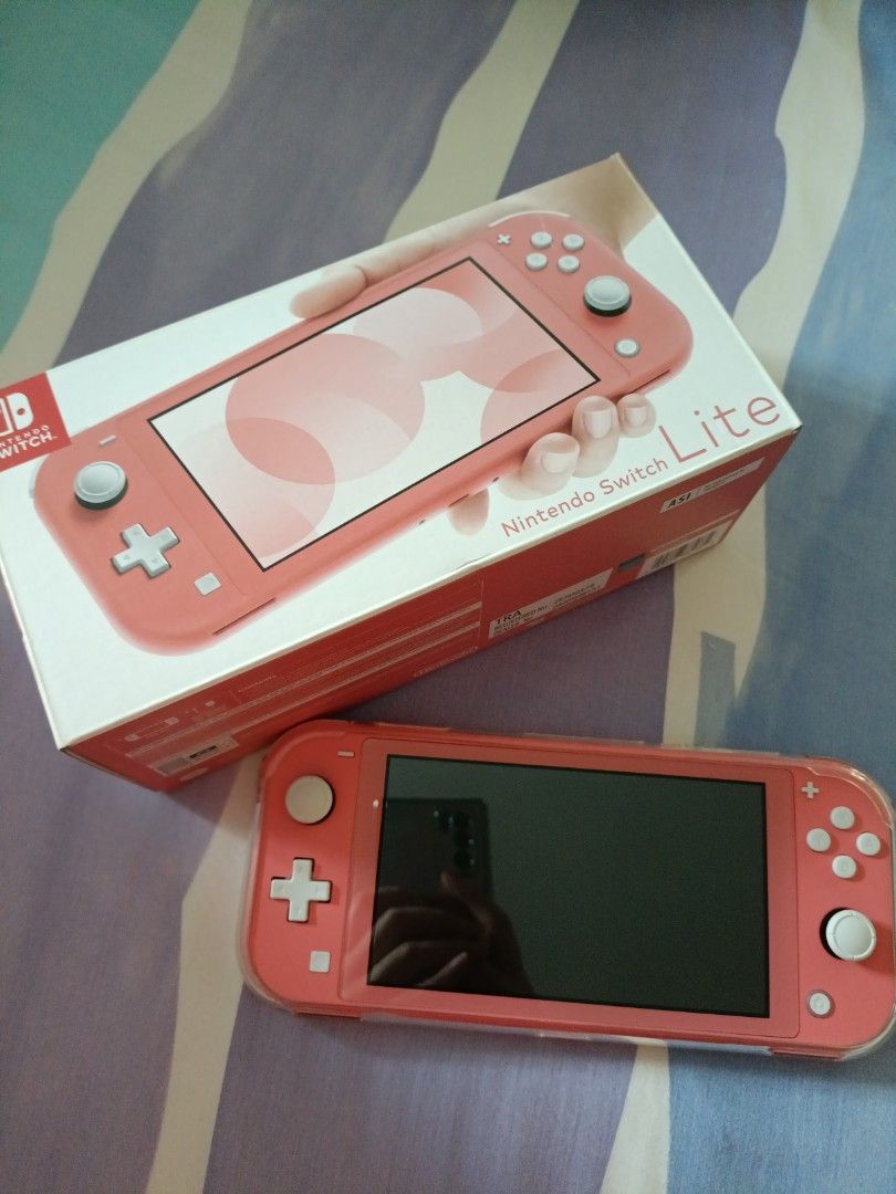Nintendo Switch Lite (Pink), Video Gaming, Video Game Consoles ...