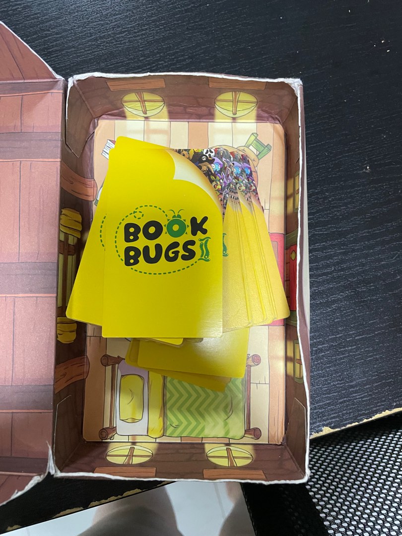 NLB book bugs cards, Hobbies & Toys, Toys & Games on Carousell
