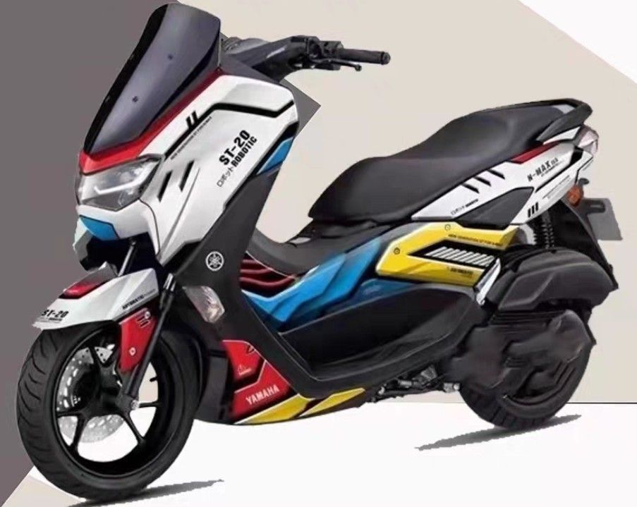 NMAX V1/V2 Full Decal Kit, Motorcycles, Motorcycle Accessories on Carousell