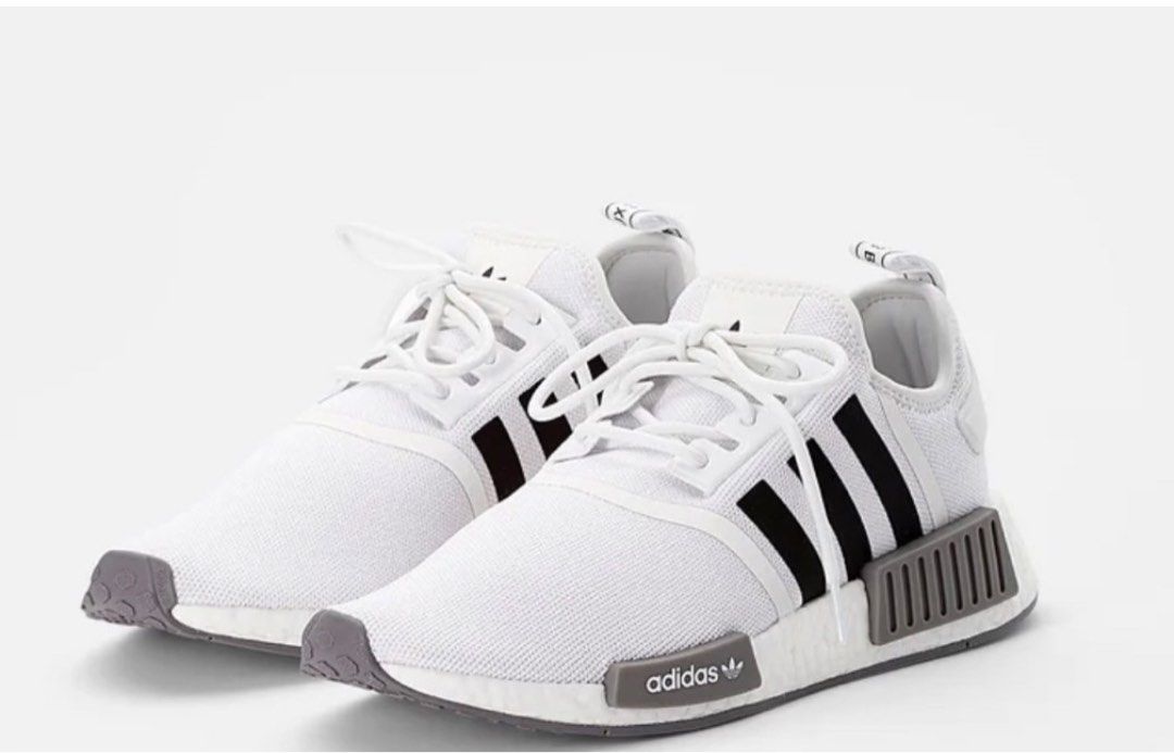 NMD R1 White, Women's Fashion, Footwear, Sneakers on Carousell