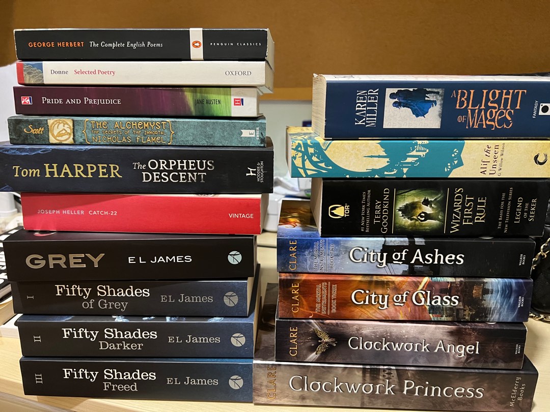 Non-fiction and fiction titles - all bought first hand, Hobbies & Toys ...