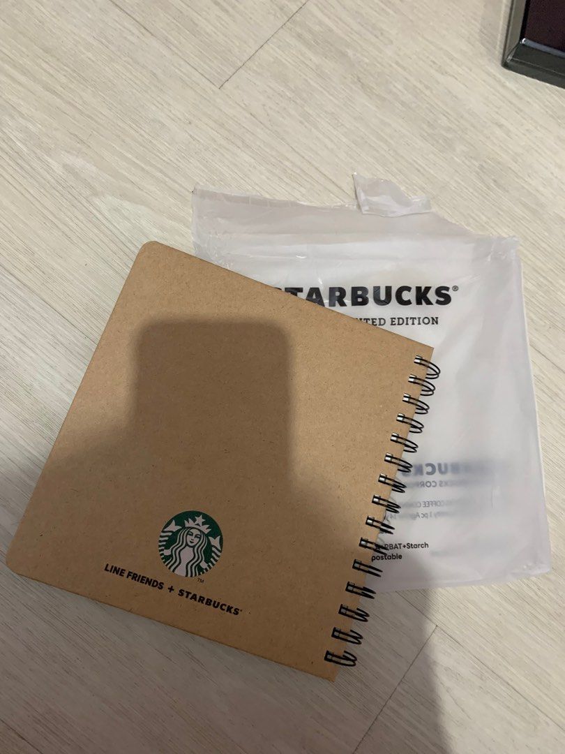 Notebooks Starbucks x LINE, Buku & Alat Tulis, Buku Pelajaran di Carousell