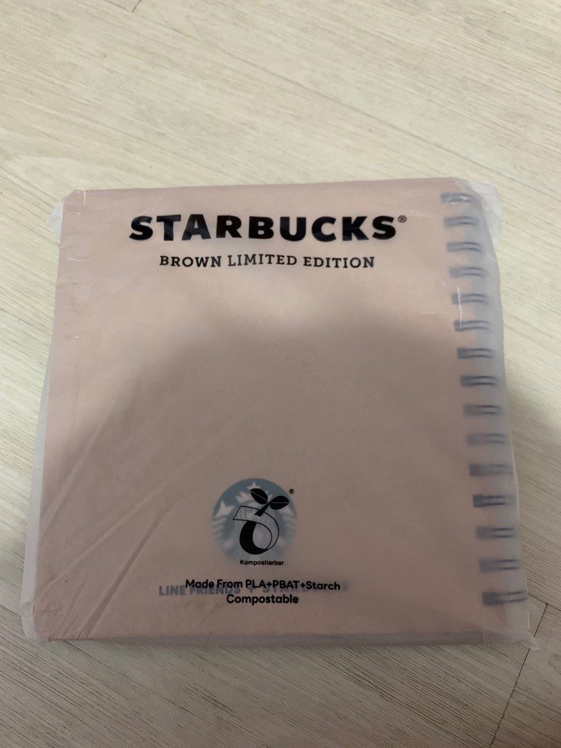 Notebooks Starbucks x LINE, Buku & Alat Tulis, Buku Pelajaran di Carousell