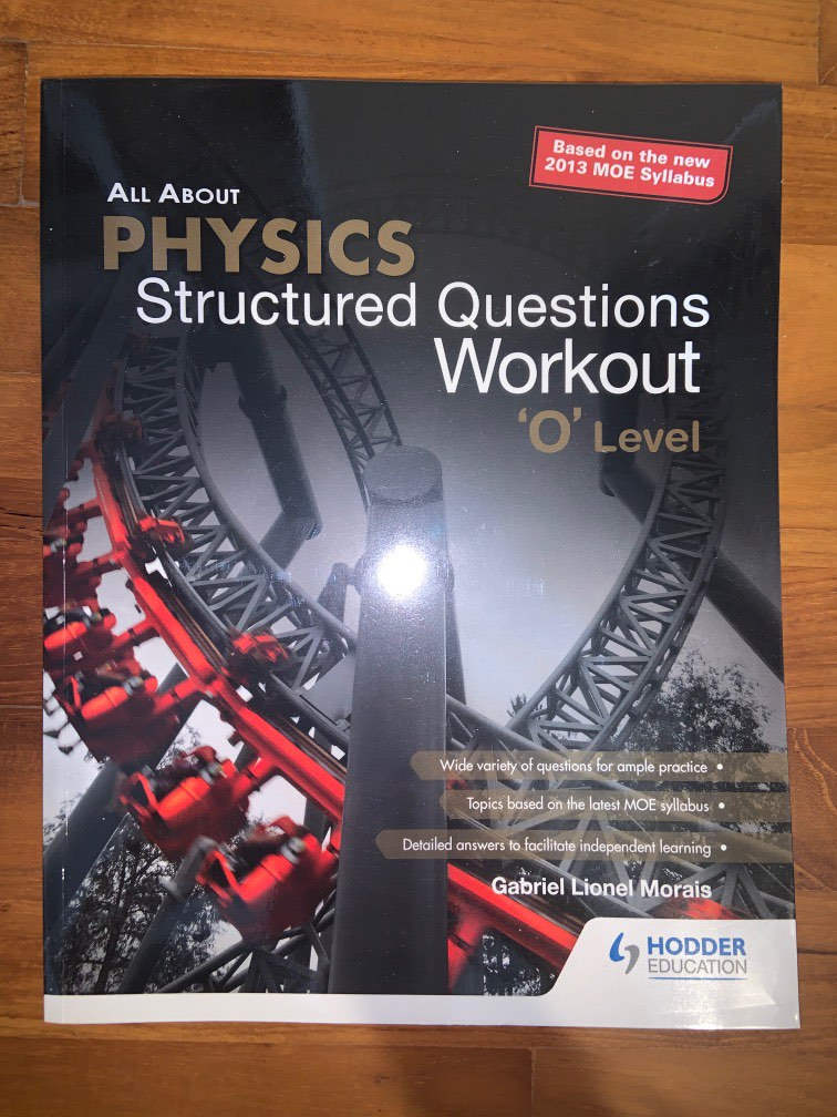 O Level All About Physics Structured Questions Workbook, Hobbies & Toys ...
