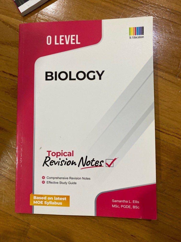 O Level Biology Topical Revision Notes, Hobbies & Toys, Books ...