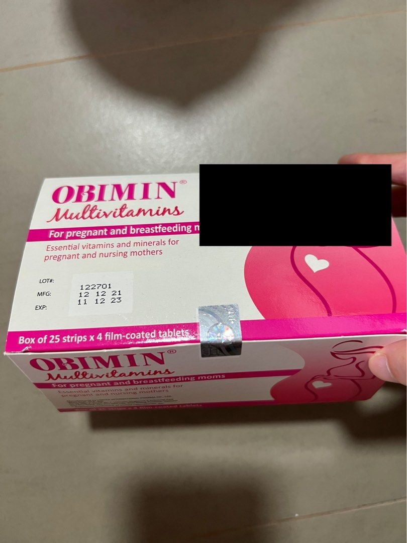 Obimin Multivitamins, Health & Nutrition, Health Supplements, Vitamins ...