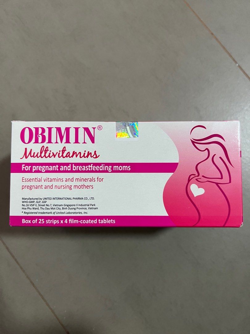 Obimin Multivitamins, Health & Nutrition, Health Supplements, Vitamins ...