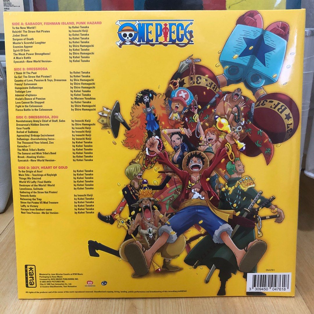 One Piece : New World - OST Original Soundtrack (Limited Edition of ...