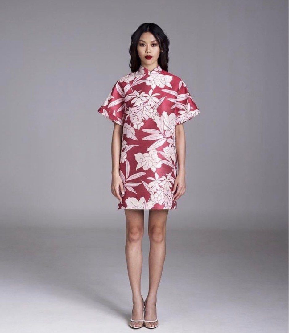 Ong Shunmugam cheongsam dress, Women's Fashion, Dresses & Sets, Dresses ...