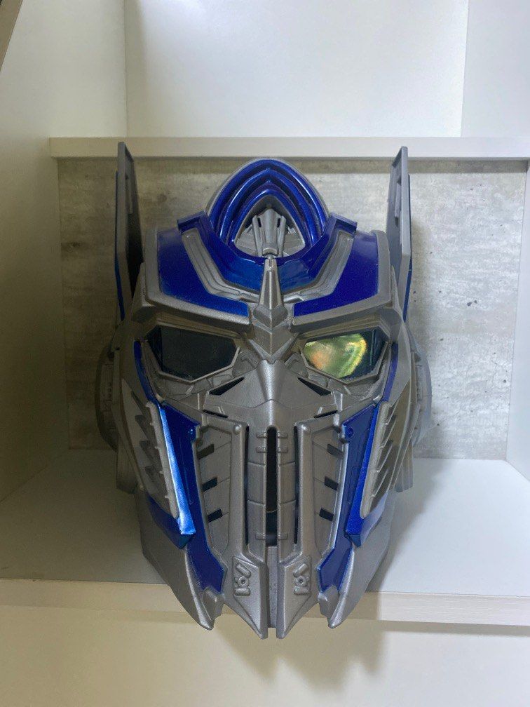 Optimus Prime Helmet, Hobbies & Toys, Toys & Games on Carousell