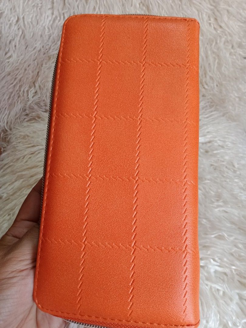 Orange Wallet, Women's Fashion, Bags & Wallets, Wallets & Card holders ...