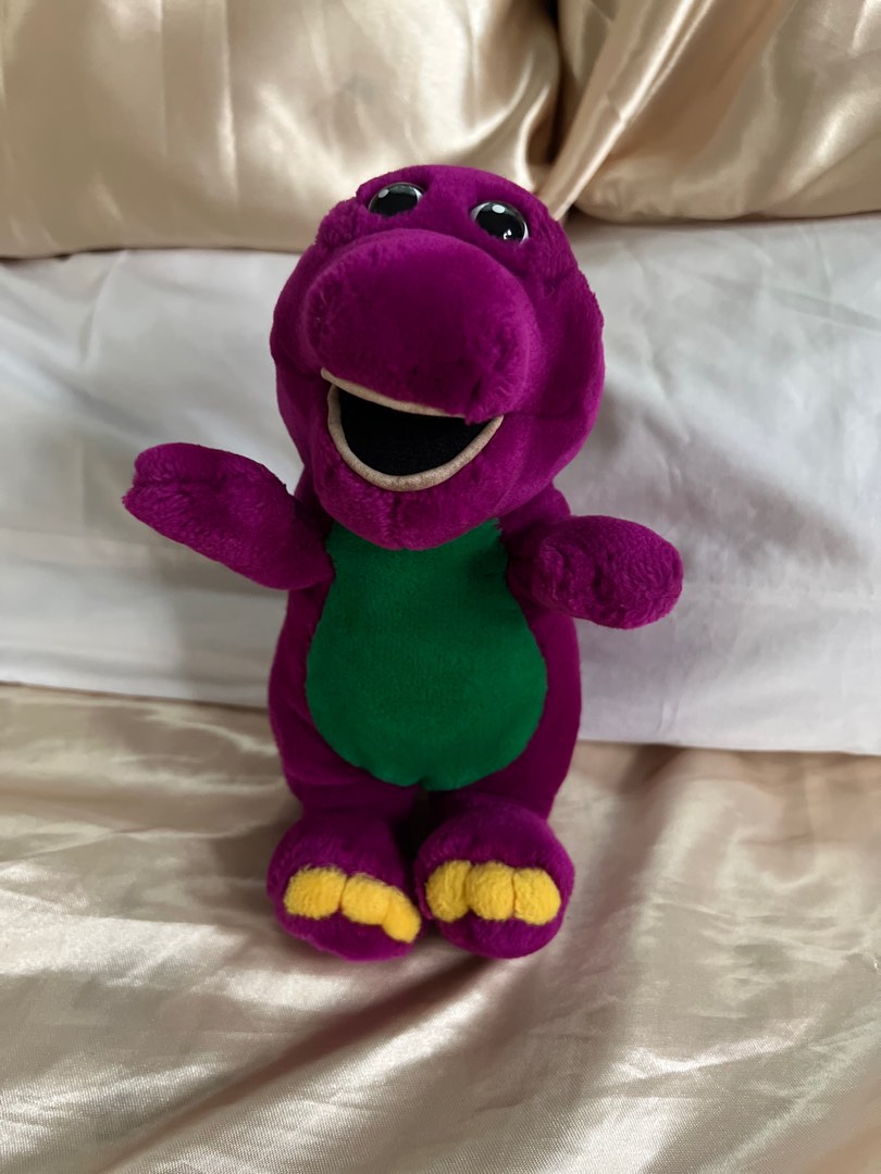 Original Barney Stuff Toy, Hobbies & Toys, Toys & Games on Carousell