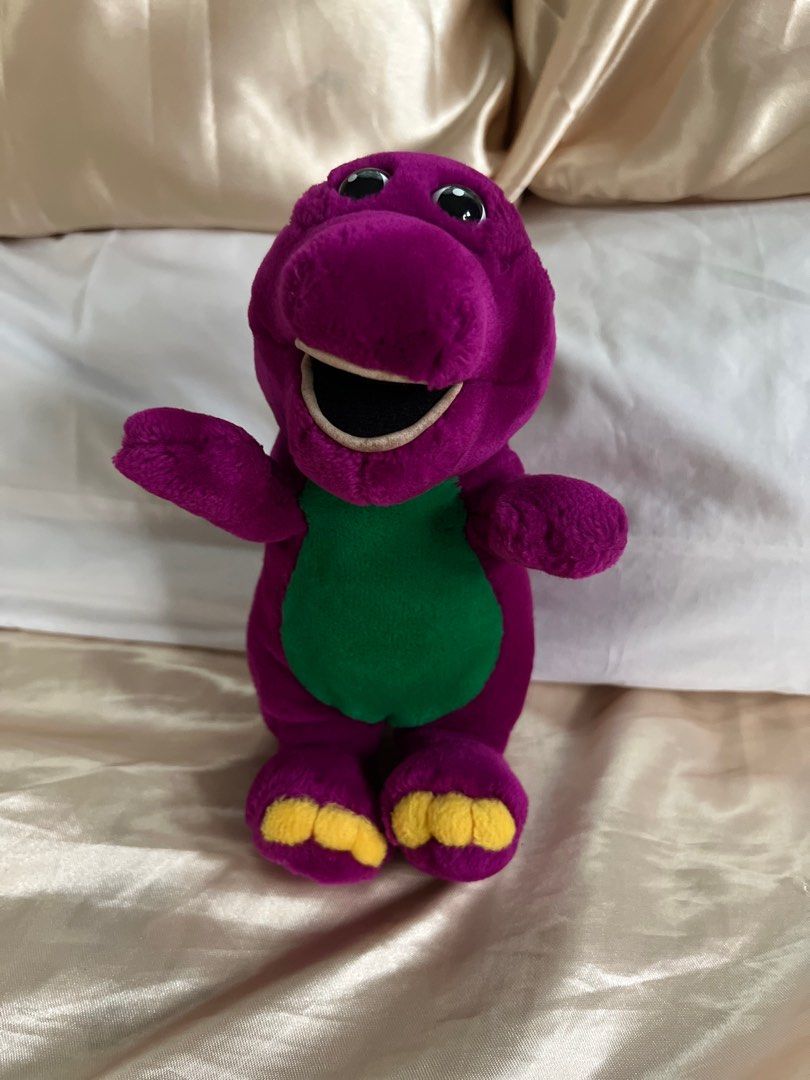 Original Barney Stuff Toy, Hobbies & Toys, Toys & Games on Carousell