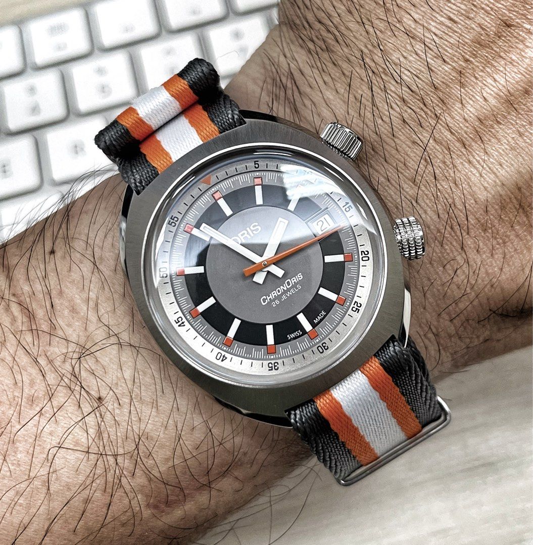 Oris Chronoris Watch, Luxury, Watches on Carousell