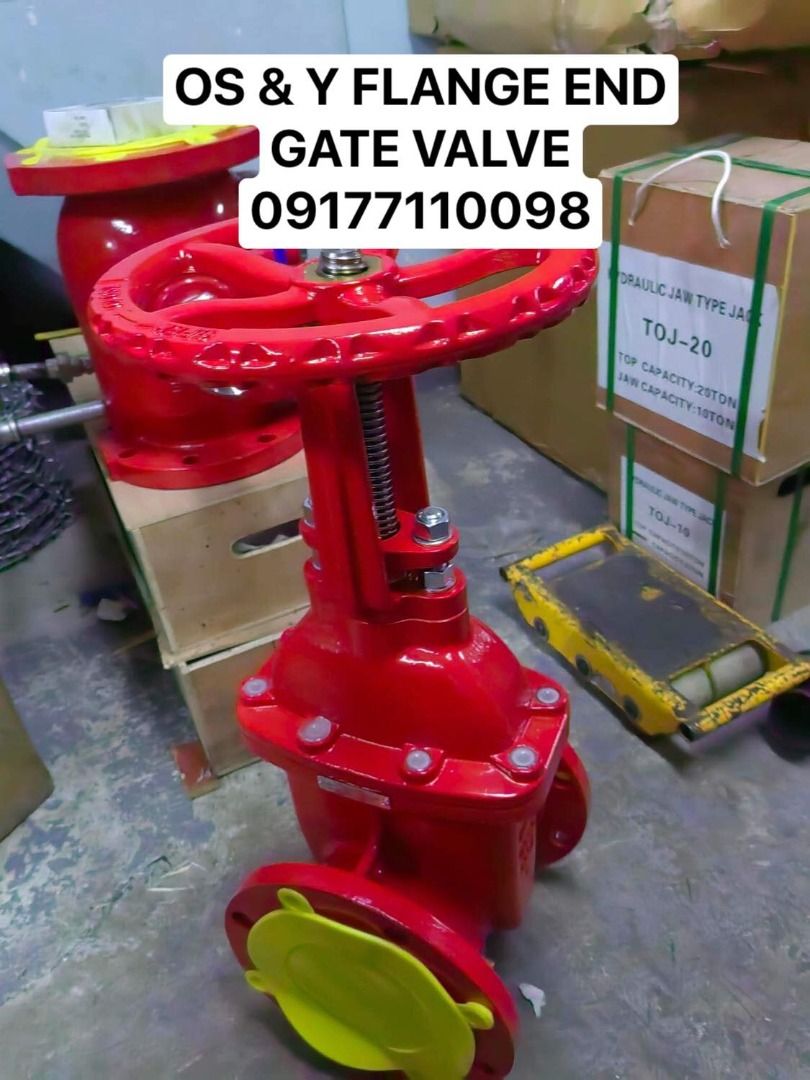 OS & Y Flange End Gate Valve, Commercial & Industrial, Construction ...