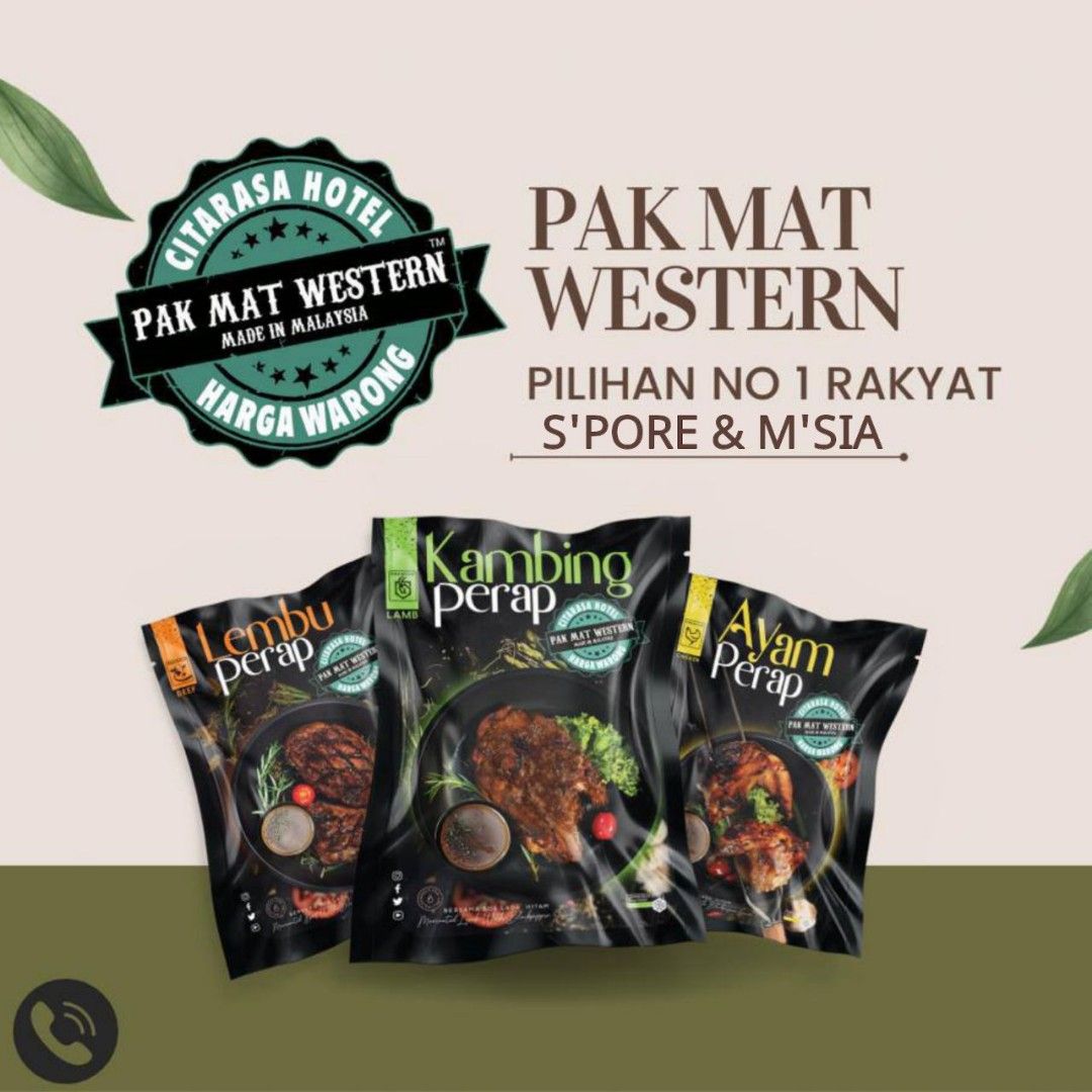 PAK MAT WESTERN, Food & Drinks, Chilled & Frozen Food on Carousell