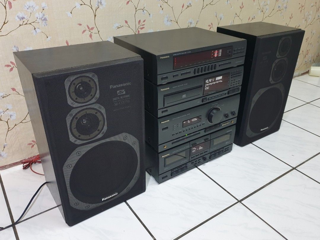 Panasonic / Technics Hi-Fi Speaker System, Audio, Soundbars, Speakers ...