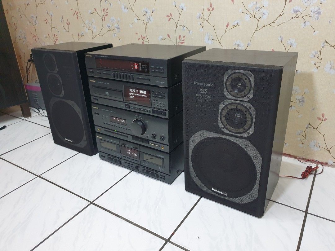 Panasonic / Technics Hi-Fi Speaker System, Audio, Soundbars, Speakers & Amplifiers on Carousell