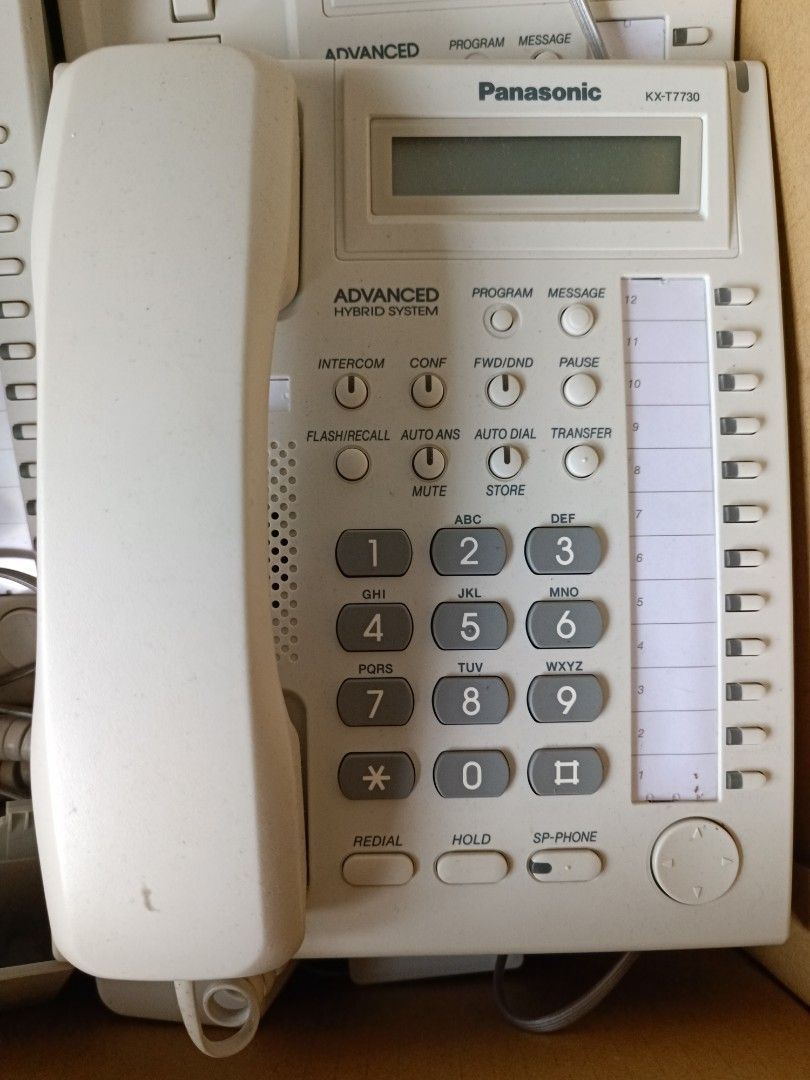 Panasonic office phone KX-T7730, Computers & Tech, Office & Business Technology on Carousell