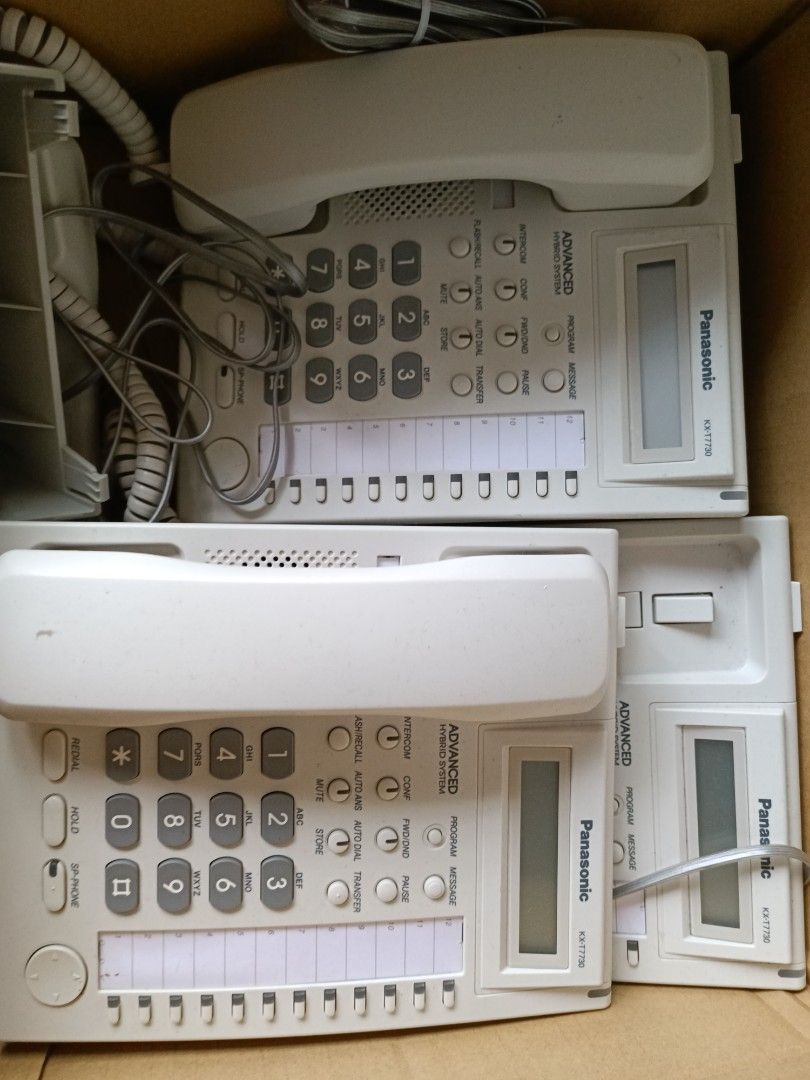 Panasonic office phone KX-T7730, Computers & Tech, Office & Business Technology on Carousell