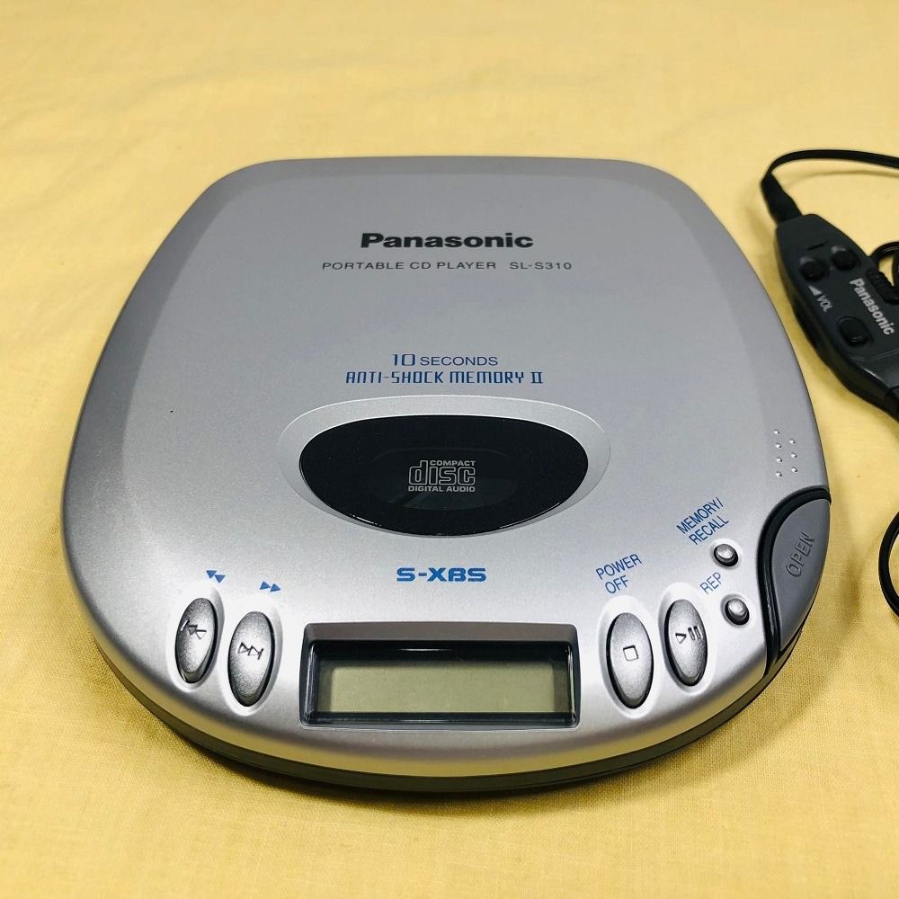 Panasonic SL-S310 Portable CD Player || Serial No. FB9JB49829, Audio ...