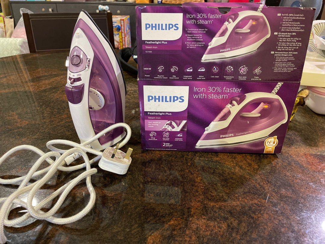 Philips steam iron, TV & Home Appliances, Irons & Steamers on Carousell