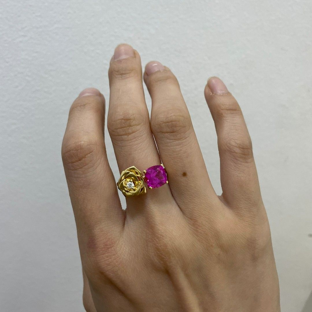 Piaget Rose Ring, Women's Fashion, Jewelry & Organizers, Rings on Carousell