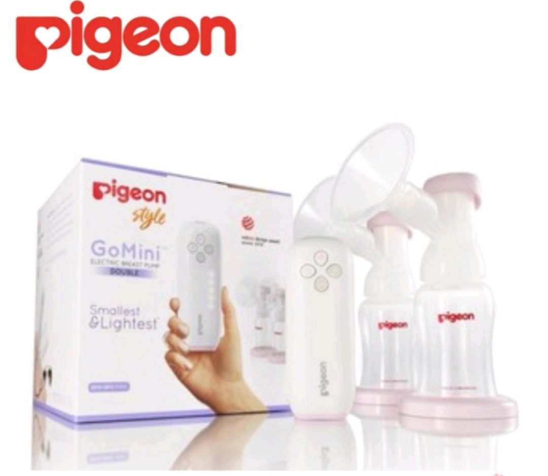 Pigeon GoMini Electric Double Breastpump, Babies & Kids, Nursing & Feeding, Breastfeeding ...