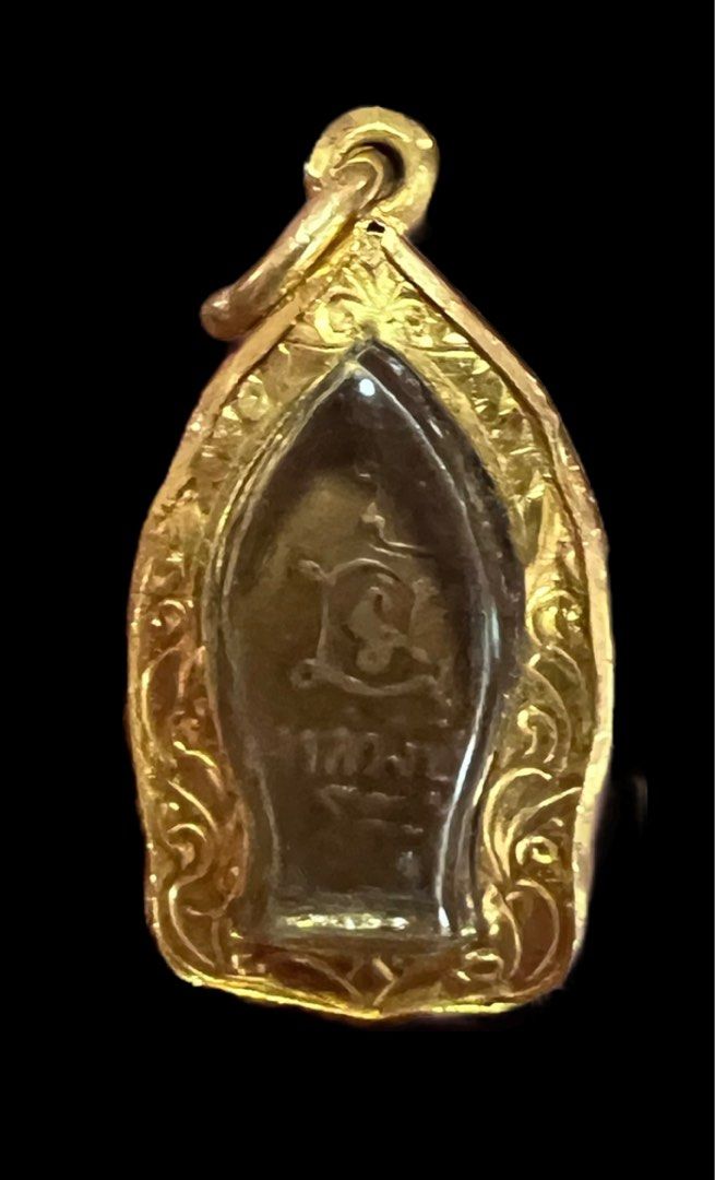 Pim Lek Phra Nak Prok Bai Makham Lang Yant Na 70 to 80% gold casing ...