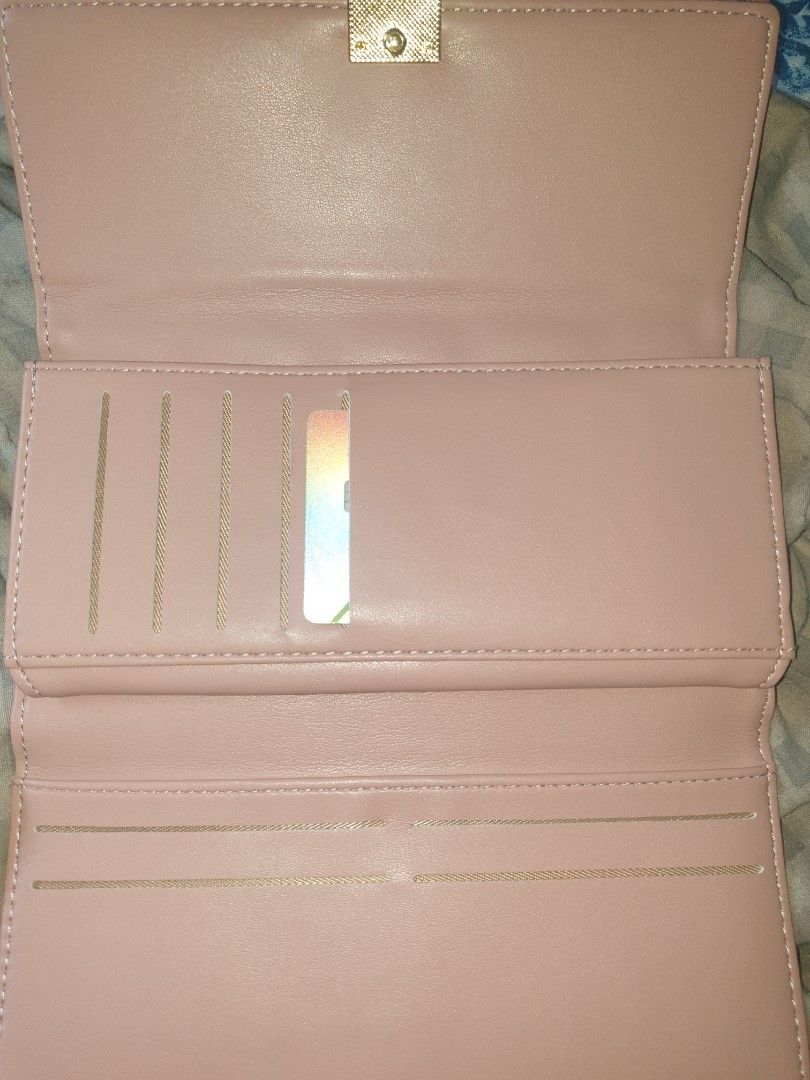 Pink miniso wallet, Women's Fashion, Bags & Wallets, Purses & Pouches ...
