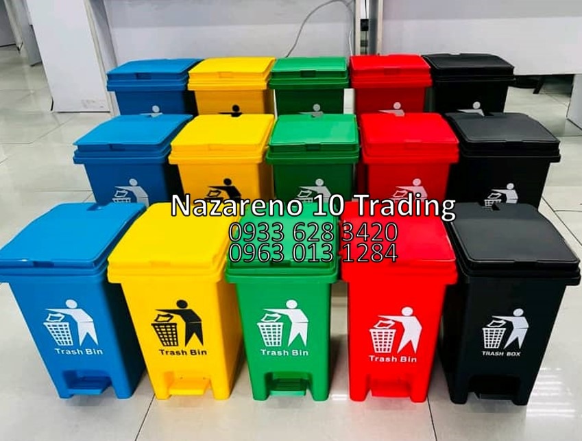 plastic dust bin with foot Pedal, Furniture & Home Living, Cleaning ...