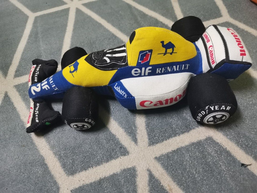 Plush toy F1 canon, Hobbies & Toys, Toys & Games on Carousell