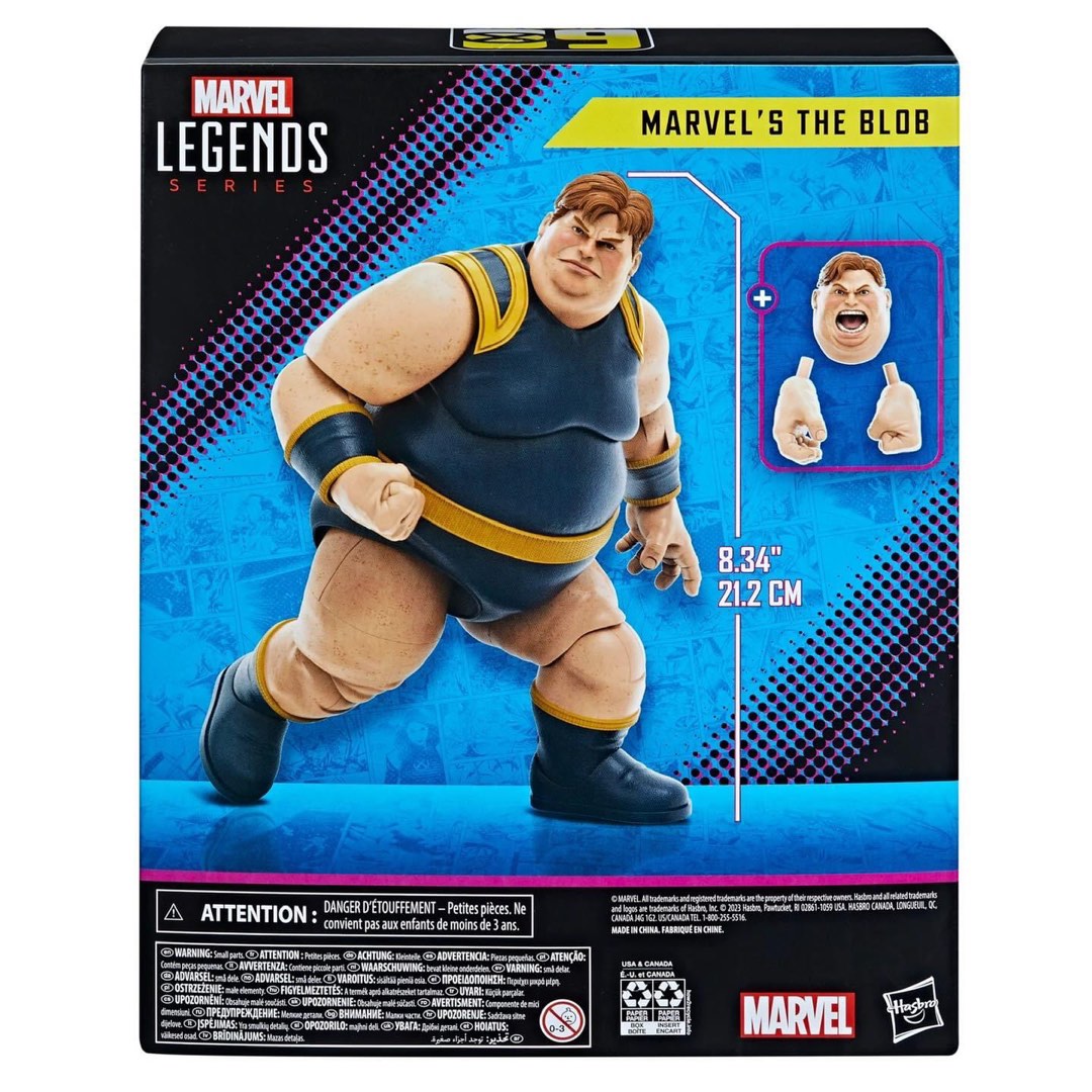 [PO] Hasbro Marvel Legends X-men Blob Deluxe, Hobbies & Toys, Toys ...