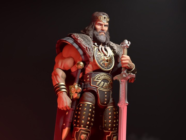 PO Super7 Conan The Barbarian Ultimates! King Conan, Hobbies & Toys ...