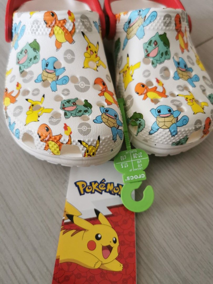 Pokemon Crocs for kids, Babies & Kids, Babies & Kids Fashion on Carousell