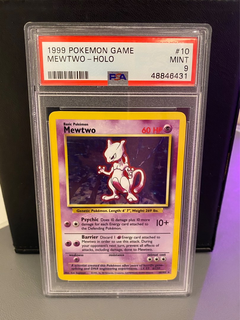 Pokemon Game Mewtwo Holo, Hobbies & Toys, Memorabilia & Collectibles ...