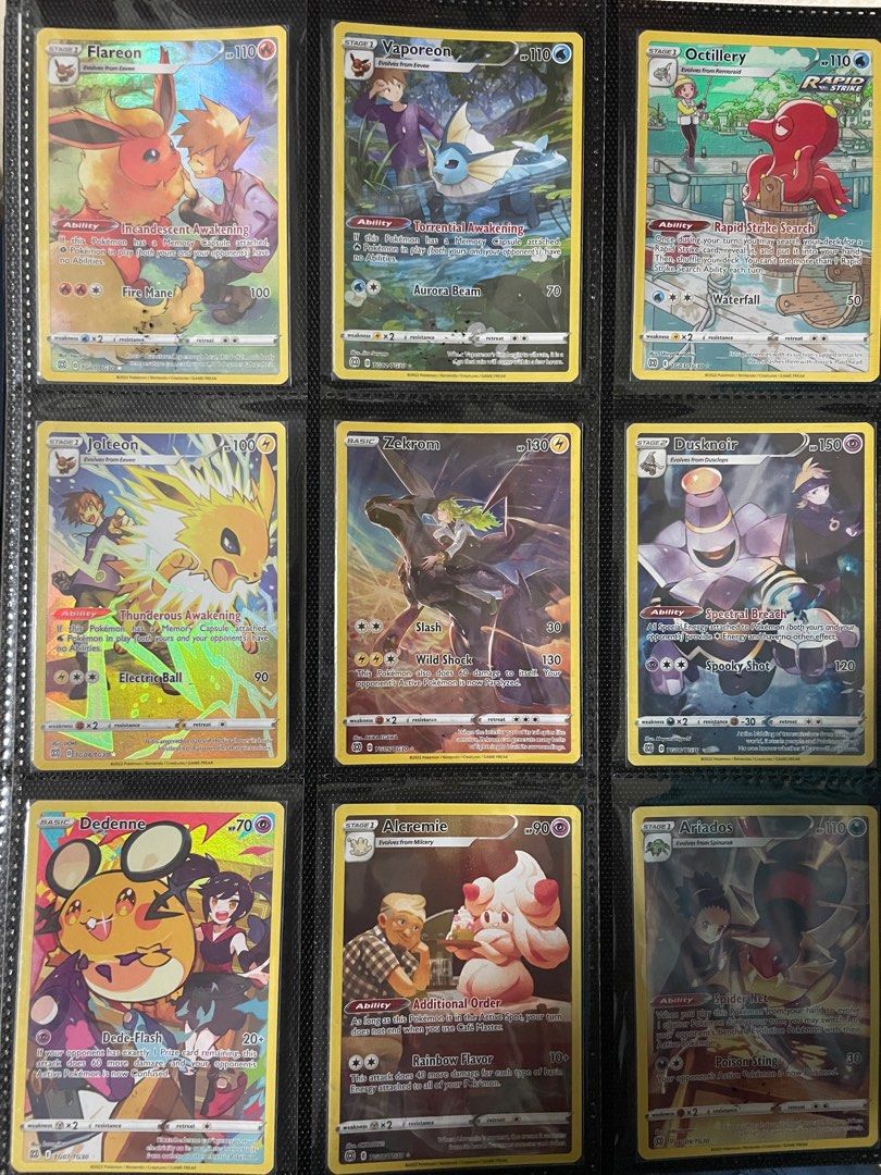 Pokemon TCG Brillant Stars TG Set CHR TG01/TG30-TG12/TG30 Pokemon card, Hobbies & Toys, Toys ...