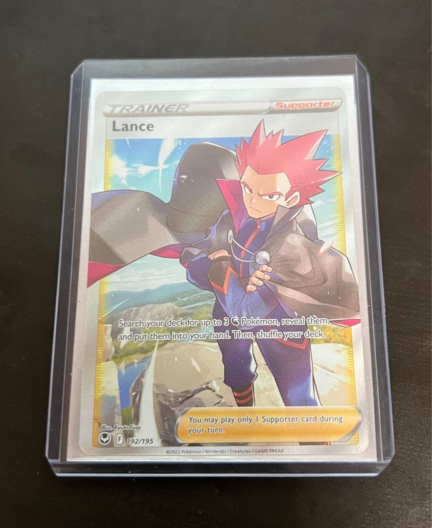 Pokemon TCG Lance FA 192/195 - SS12 Silver Tempest, Hobbies & Toys ...