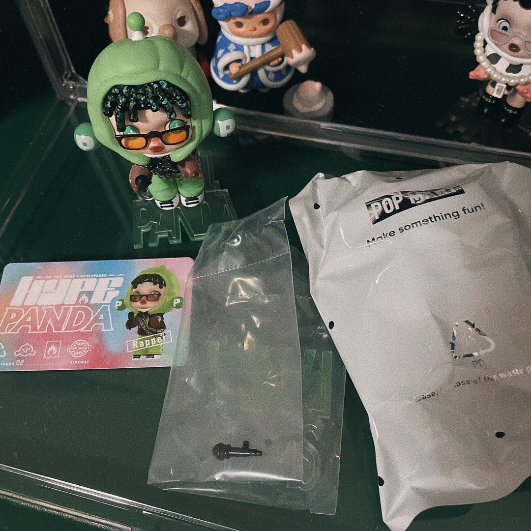 POP MART Skull Panda RAPPER, Hobbies & Toys, Toys & Games on Carousell